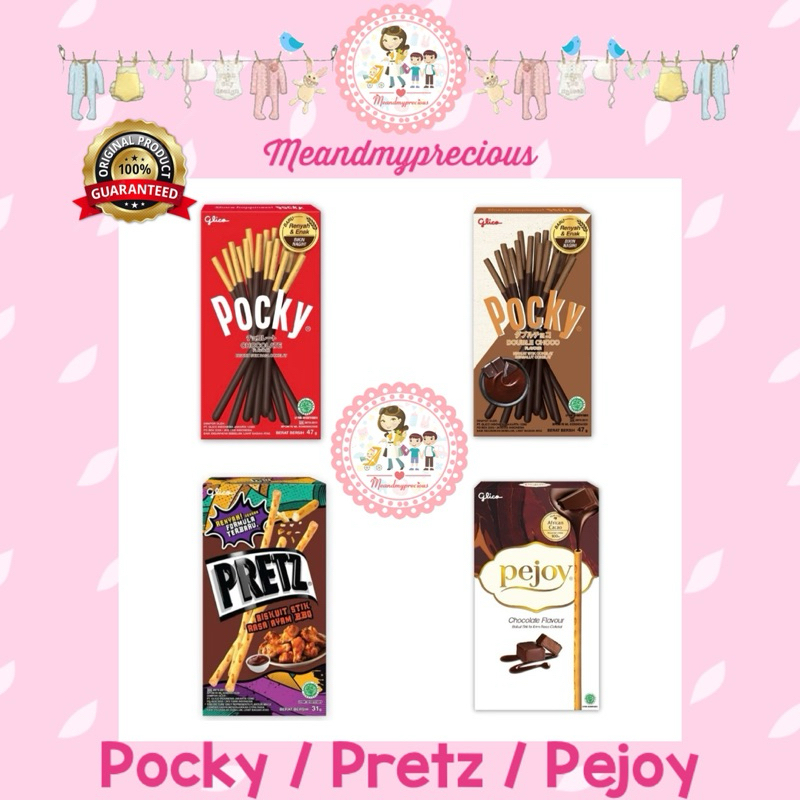 Mmp - Glico Pocky Chocolate Stick Biscuit/Pejoy Chocolate Stick Biscuit ...