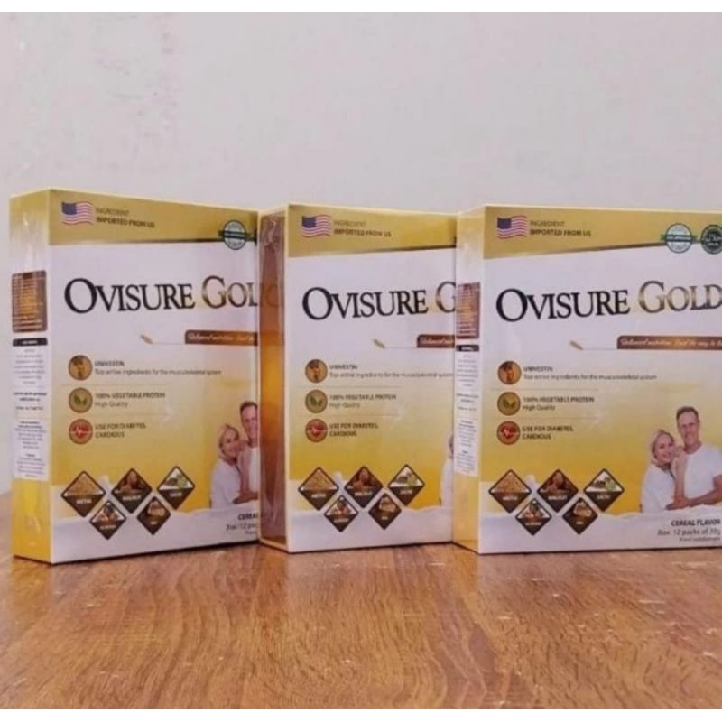 Ovisure GOLD 1 BOX CONTAINS 12 SACHETS MILK VITAMIN MILK FOR JOINTS AND ...