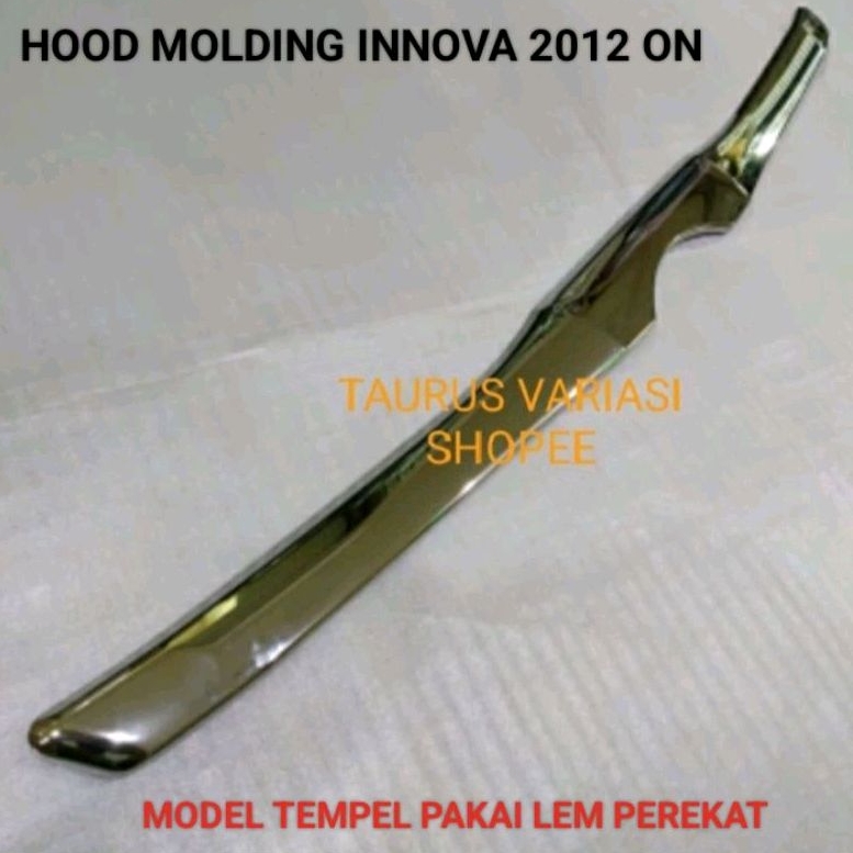 MESIN Hood Molding/Front Eyebrow Trim Car Engine Hood Toyota Innova ...
