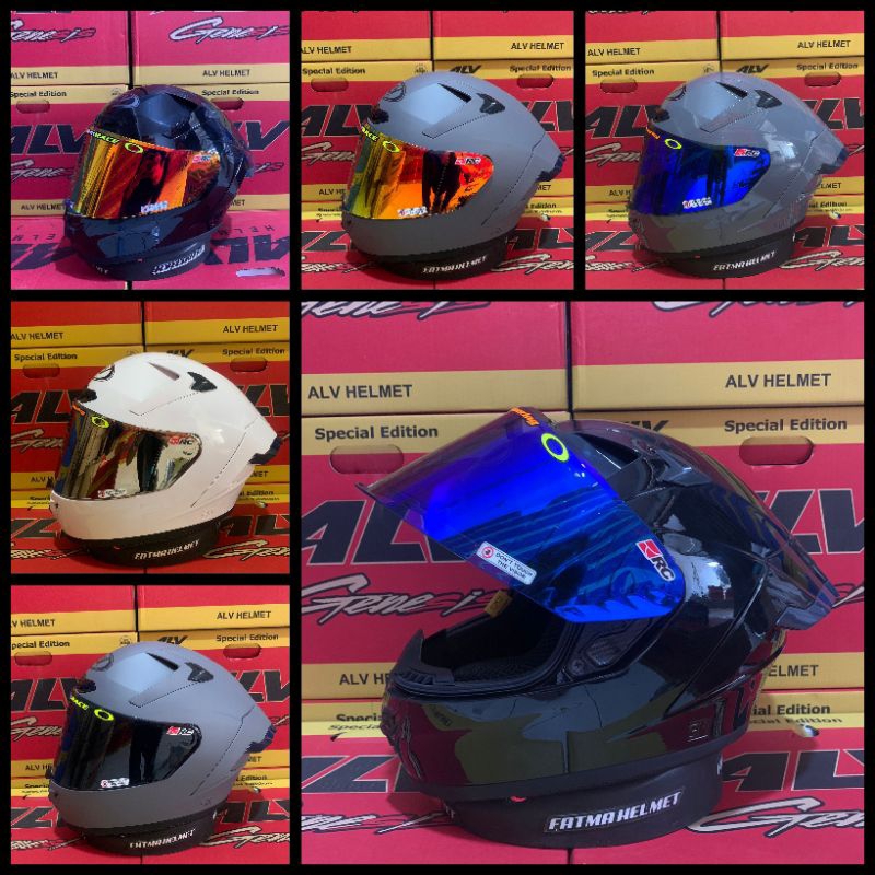 Alv Genesis helmet, full pace, handsome package with free spoiler ...