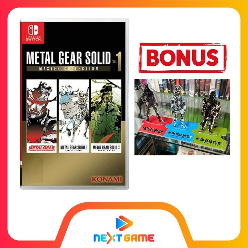 Nintendo Switch Metal Gear Solid: Master Collection Vol.1 | Shopee Malaysia
