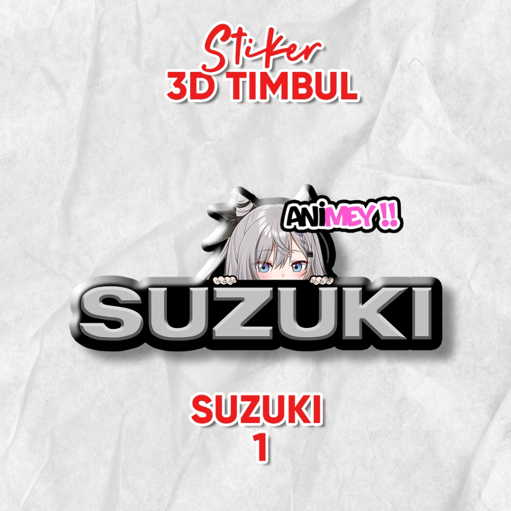 Vestia Zeta Logo Suzuki Logo 3D Embossed Emblem Sticker/Resin Anime ... Vestia Zeta Logo Suzuki Logo 3D Embossed Emblem Sticker/Resin Anime ...