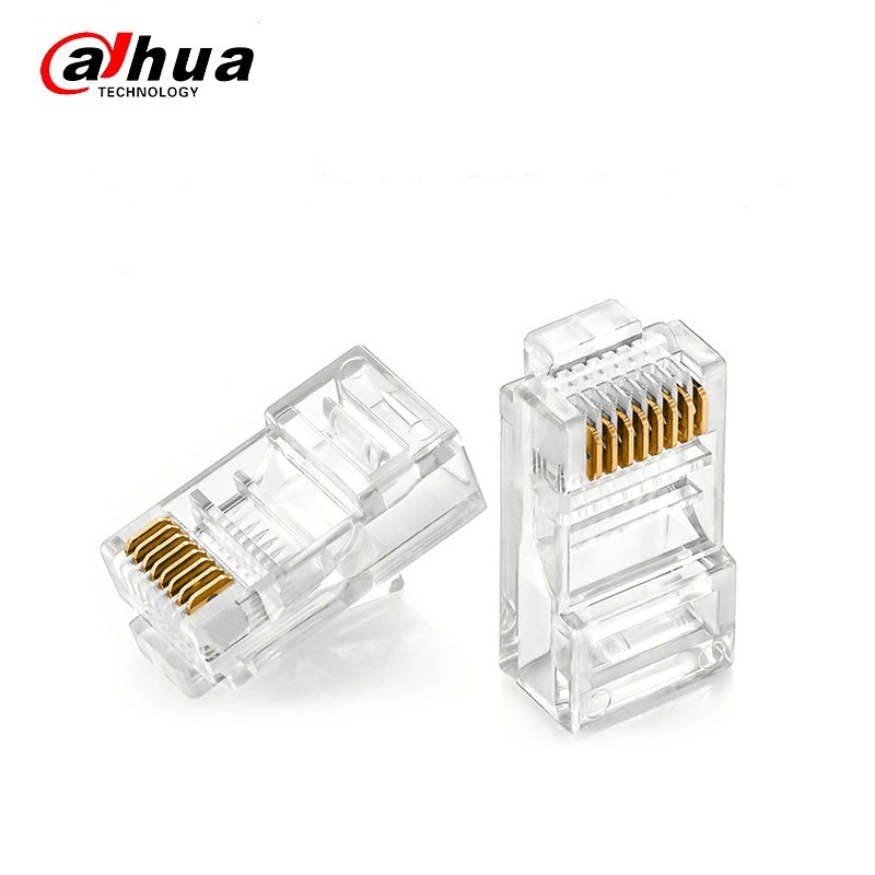 LAN JACK CONNECTOR RJ45 CAT6 CAT5 NETWORK CABLE ETHERNET DAHUA ORI ...