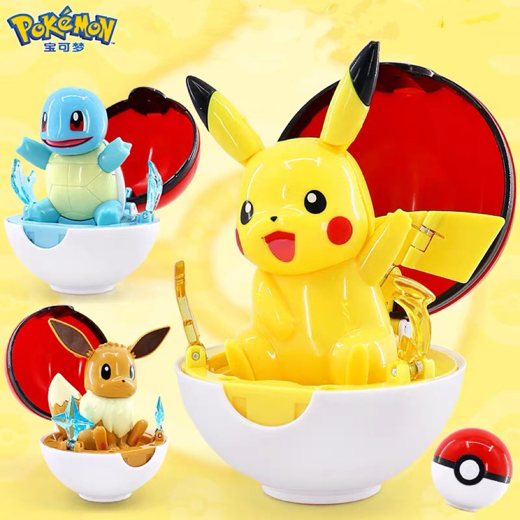 Pokeball Pokemon Toys / Pokemon balls / Deformation Pokemon Figure ...
