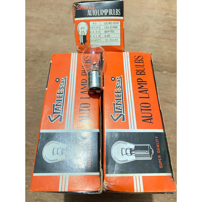 Light BULB / BRAKE STOP SEIN SEN BULB 12V LEGS 2 LARGE (10pcs) | Shopee ...