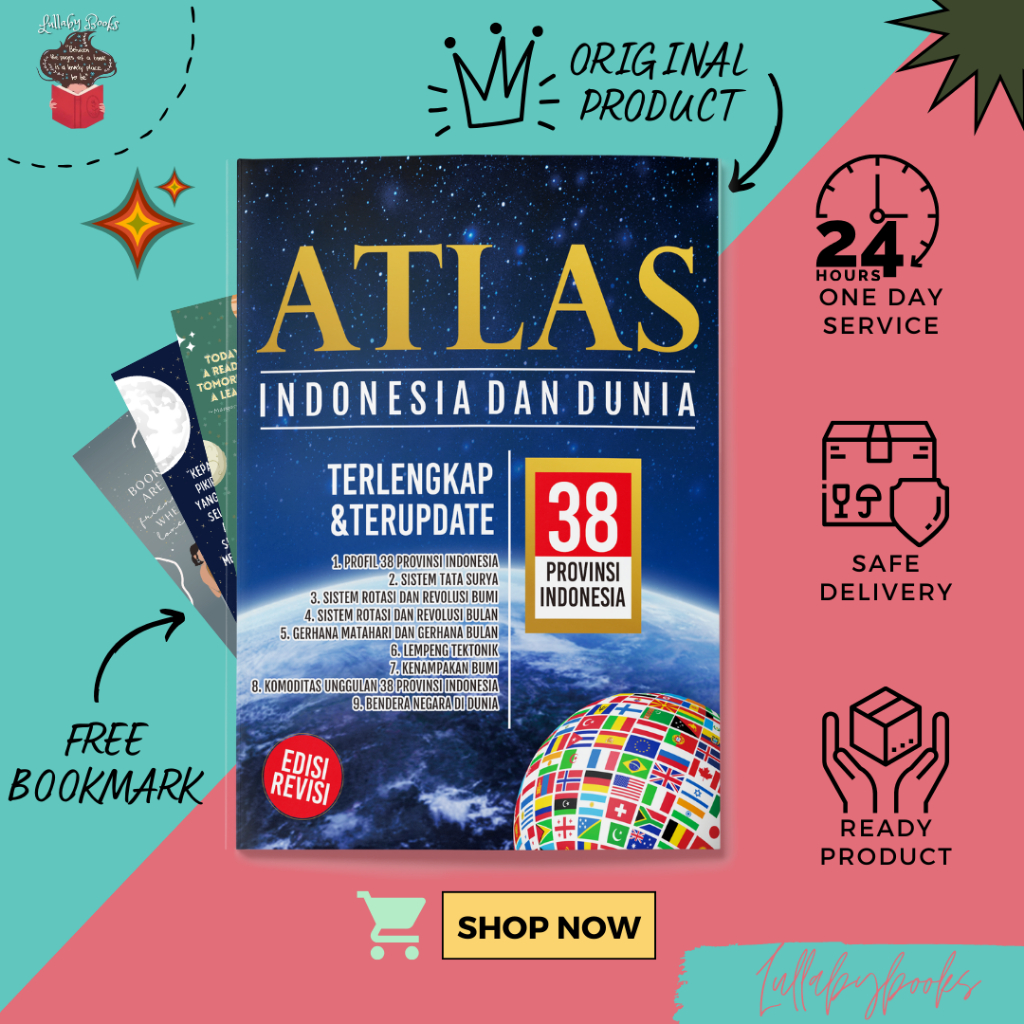 The Most Complete and Most Connected Atlas Map Book: Indonesia and the ...