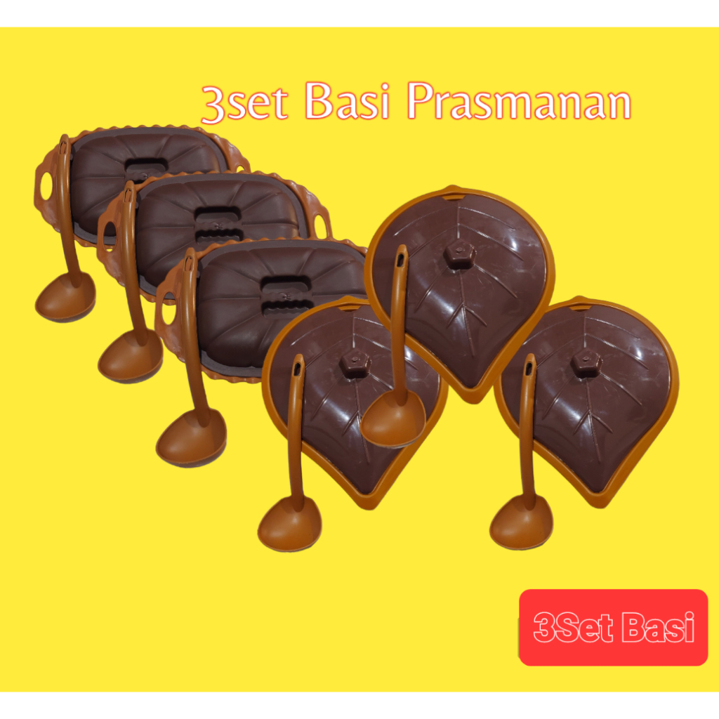 3 Sets of Basi Buffet Containers for Rice, Vegetables & Side Dishes ...