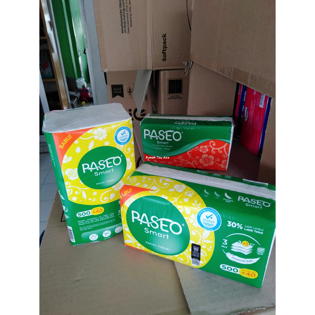 Paseo Smart Tissue 540 ply replacement for 250 sheets Facial Facial ...