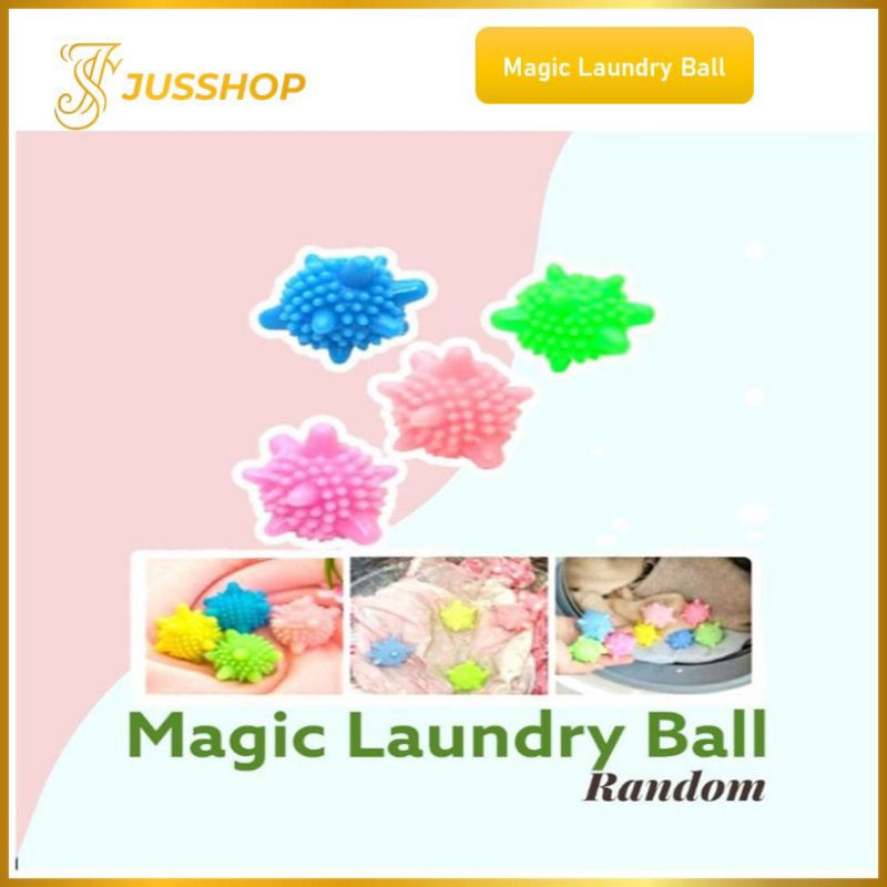 MESIN Magic Laundry Ball Rubber Ball for Clothes Cleaning Washing ...