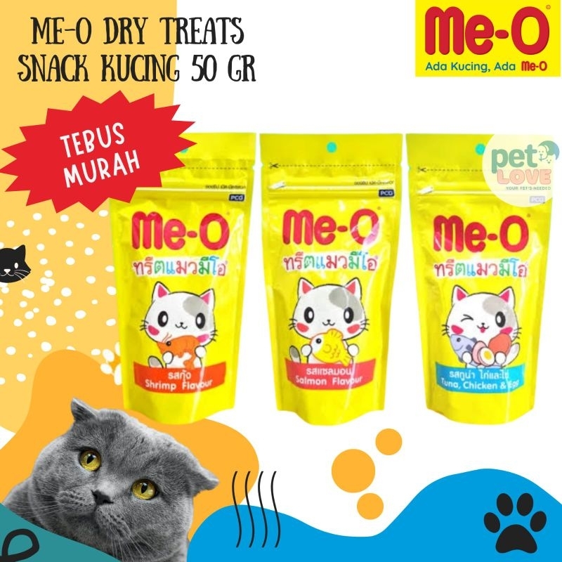 Redeem Meo Dry Treats Cat Snack 50 gr | Shopee Malaysia