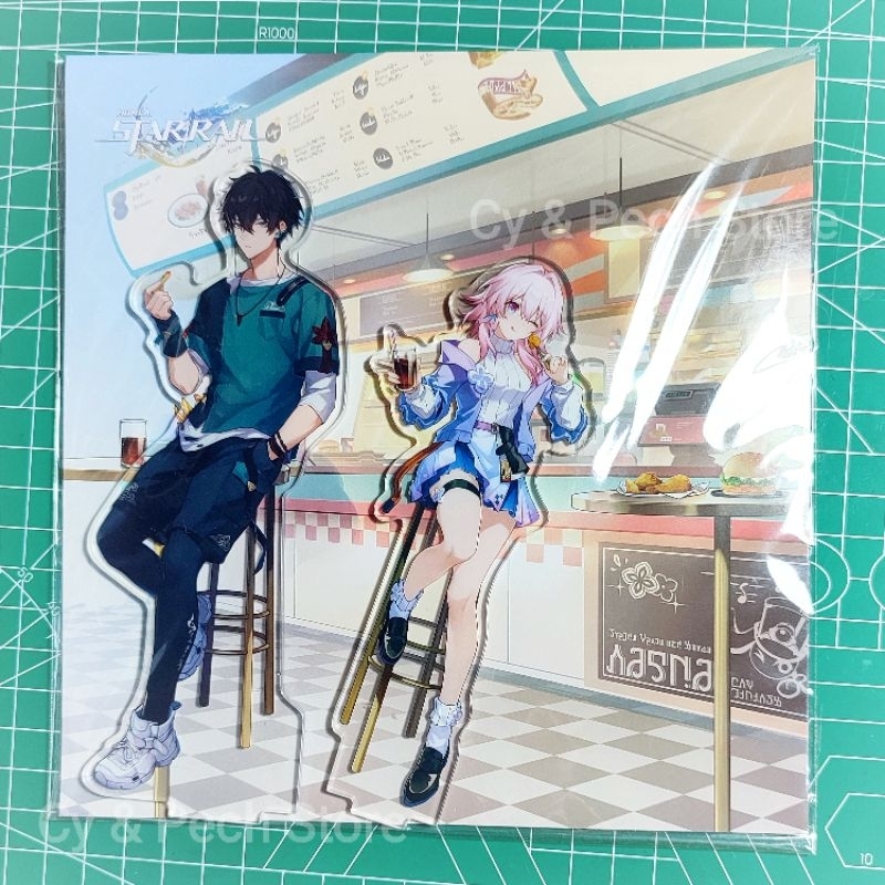Hsr Honkai Star Rail x Convivium Cafe Hoyofest collab Acrylic Acrylic ...