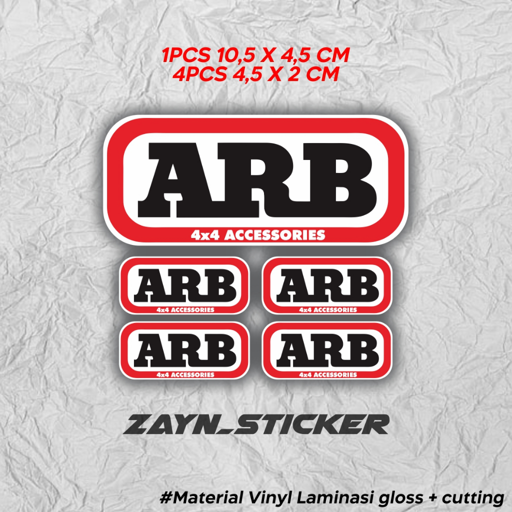 ARB LOGO STICKER STICKER | Shopee Malaysia