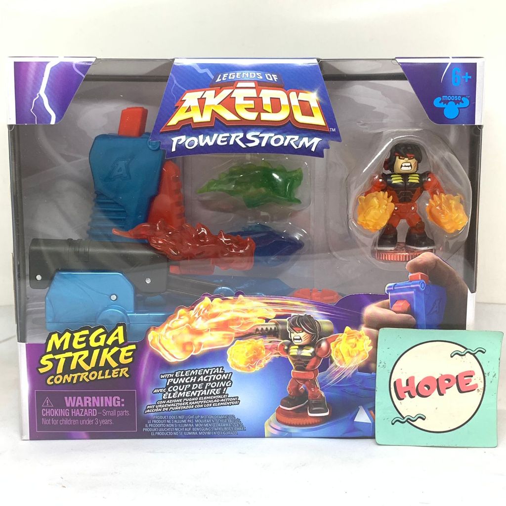 Legends Of Akedo Power Storm Mega Strike Controller With Elemental ...