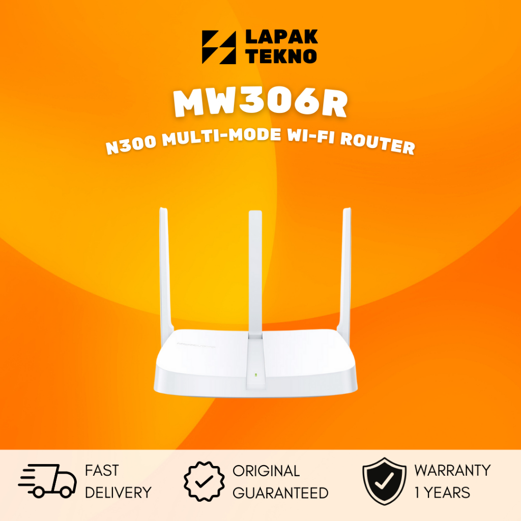 Mercusys MW306R 300 Mbps Multi-Mode Wireless N Router | Shopee Malaysia