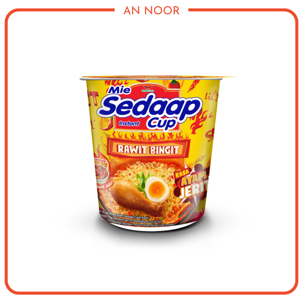 Sedaap INSTANT Noodles Cayenne Pepper Chicken Flavor 75g | Shopee Malaysia