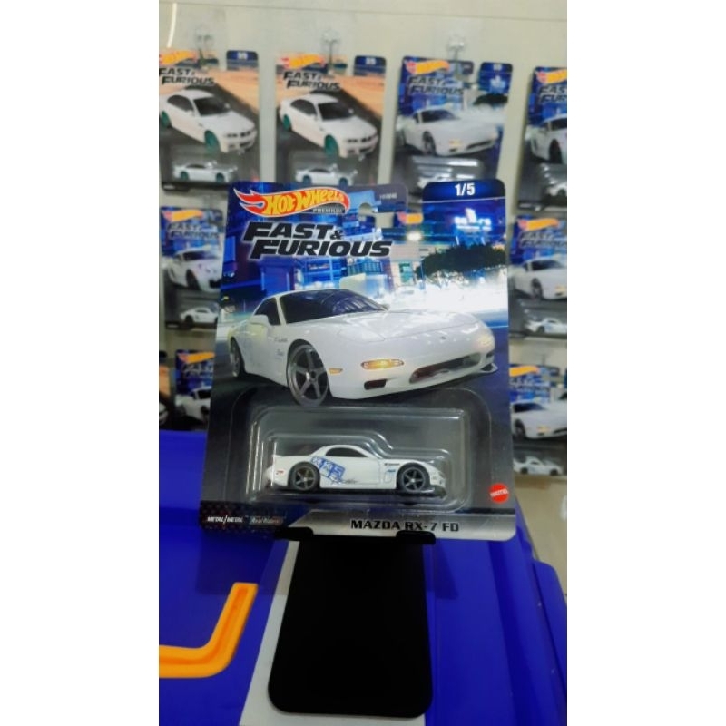 Hotwheels premium MAZDA RX7 FD FAST AND FURIOUS japan card | Shopee ...