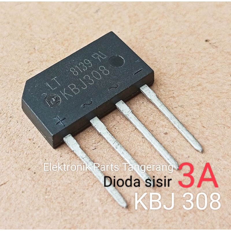 3a COMB DIODE (ORIGINAL) KBJ 308 3A DIODE COMB 3A DIODA 3AMPERE KBJ308 ...