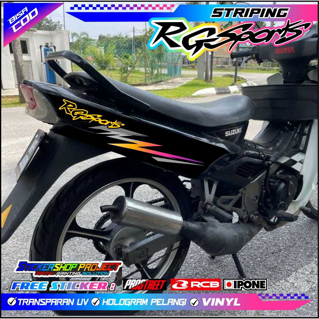 Suzuki RG SPORT Motorcycle Variation STRIPING/ SUZUKI RG SPORT ...