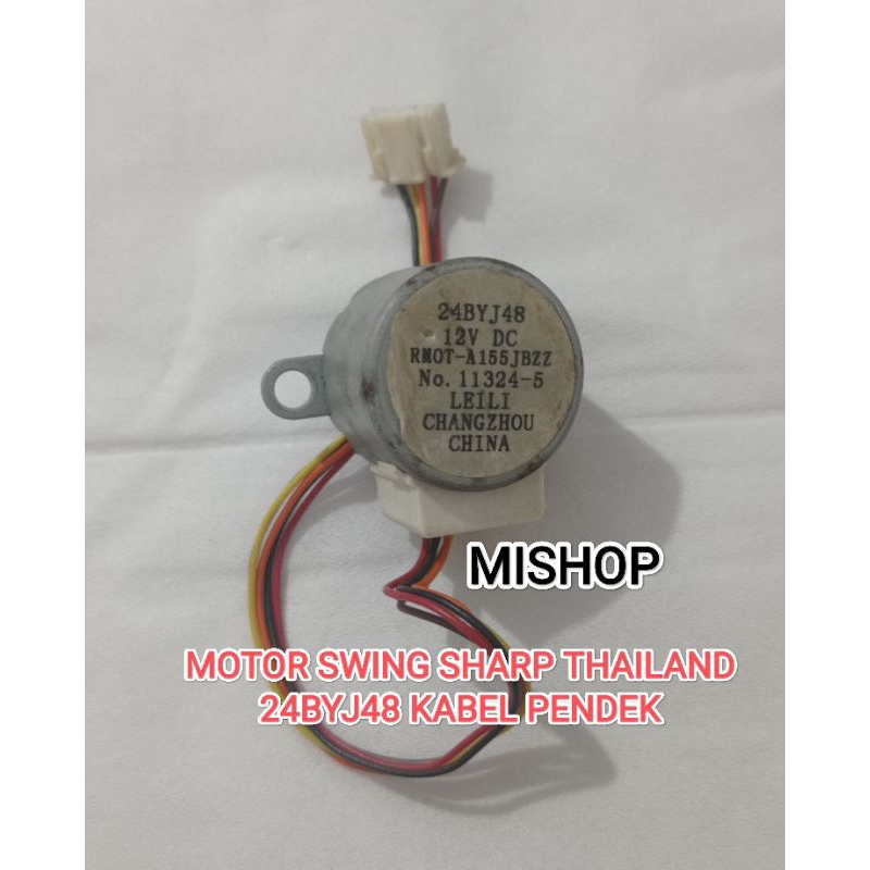 Dynamo MOTOR SWING AC SHARP JESTREAM 24BYJ48 R22 ORIGINAL | Shopee Malaysia