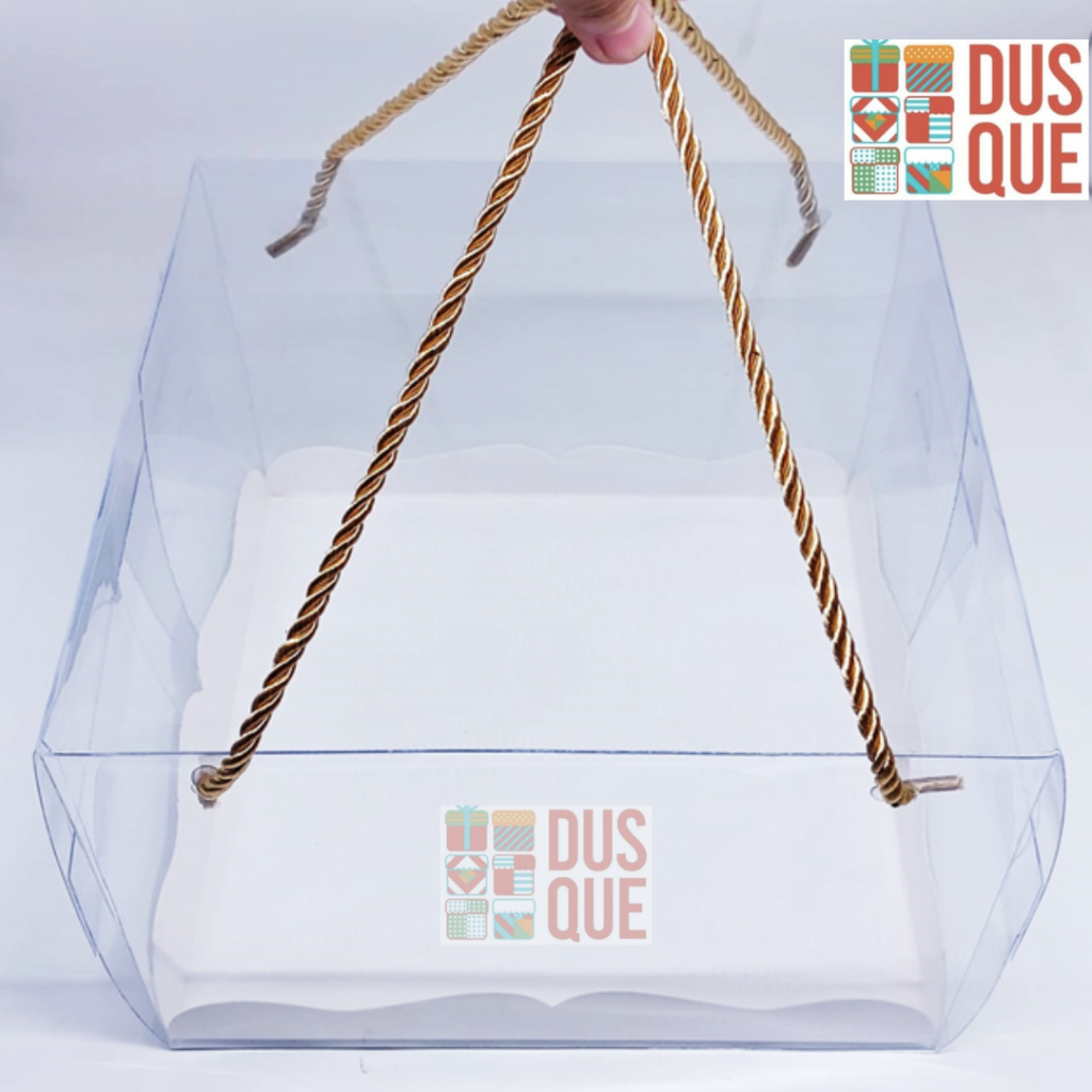 (1 Pcs) MIKA FUJI BOX TRANSPARENT 25X25X12CM/MIKA FUJI TENTEN ...