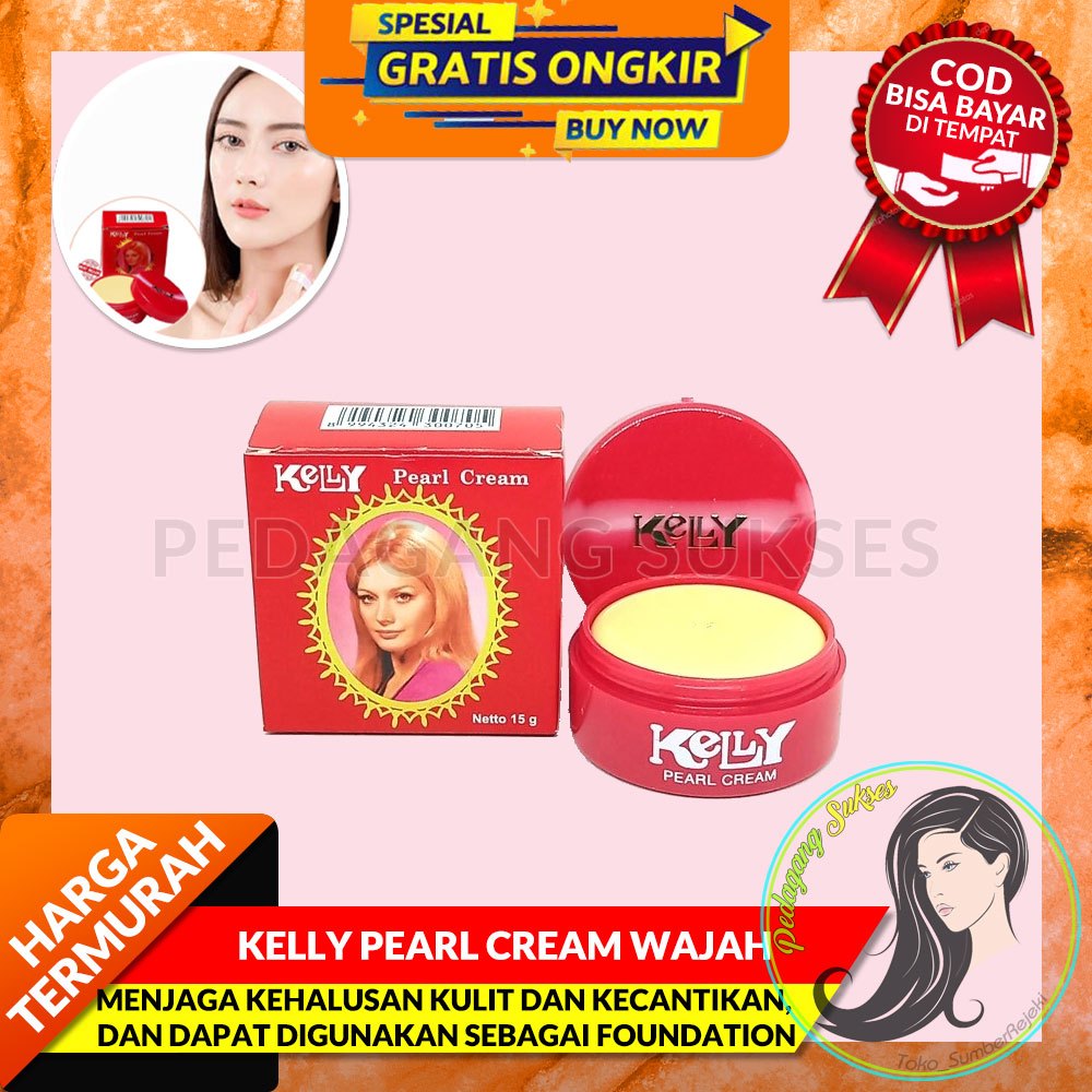 Kelly pearl Face cream 5gr & 15gr BPOM ORIGINAL | Shopee Malaysia
