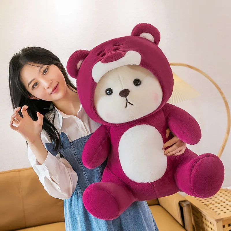 Viral Lotso Hoodie Teddy Bear Doll, Premium Material | Shopee Malaysia