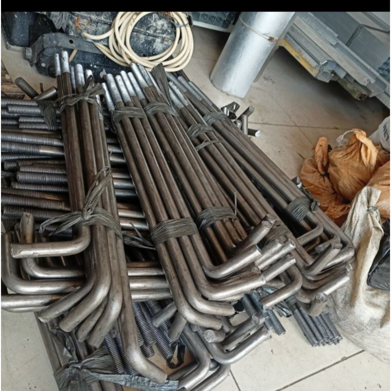 St41 m19 x 50cm (2 nuts 1 ring) price per rod | Shopee Malaysia