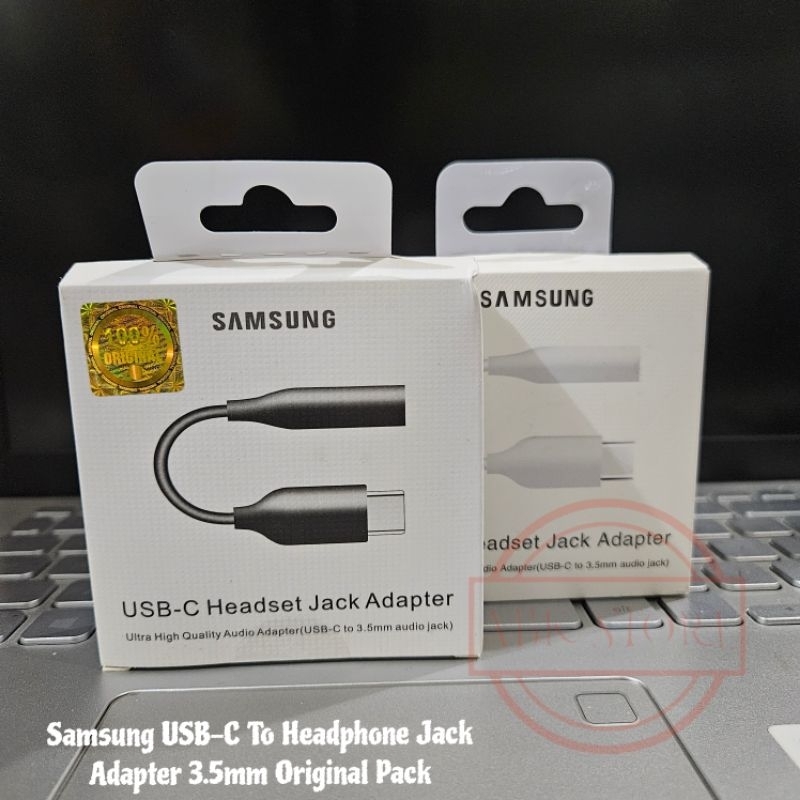 SAMSUNG USB-C Headset Converter To Headphone Jack Adapter 3.5mm Pack ...