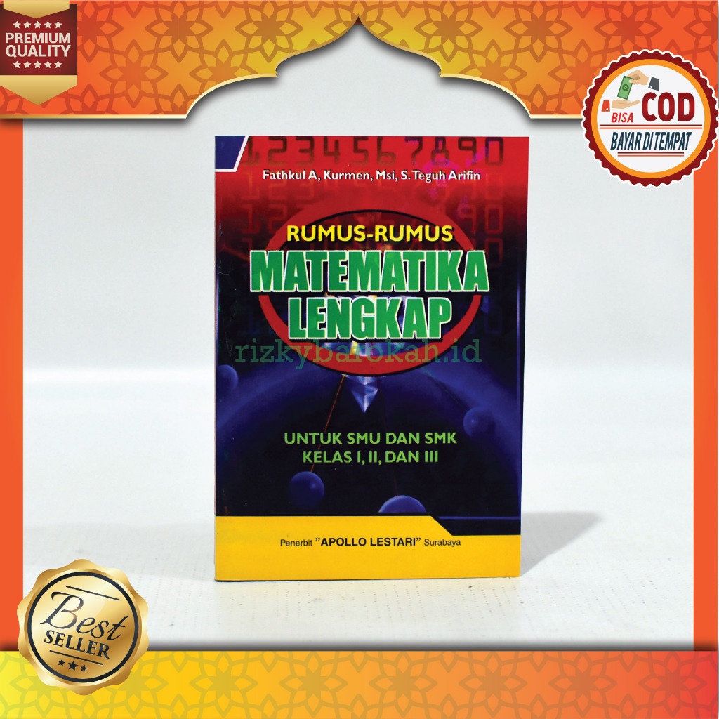 Complete Mathematics Formulas For Vocational High School Formulas Book ...