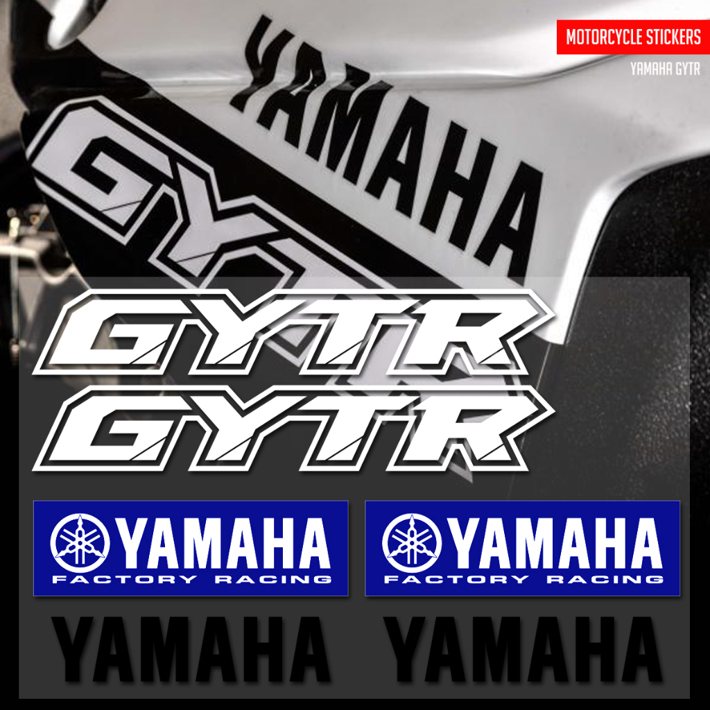 Yamaha GYTR Logo Sticker nmax aerox xmax r15 r25 | Shopee Malaysia