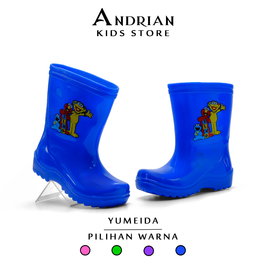 Andrian - YUMEIDA CHARACTER BOYS AND GIRLS BOOTS 2-7 YEARS | Shopee ...