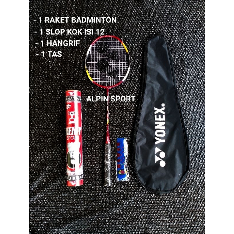 Badminton Racket original complete package | Shopee Malaysia