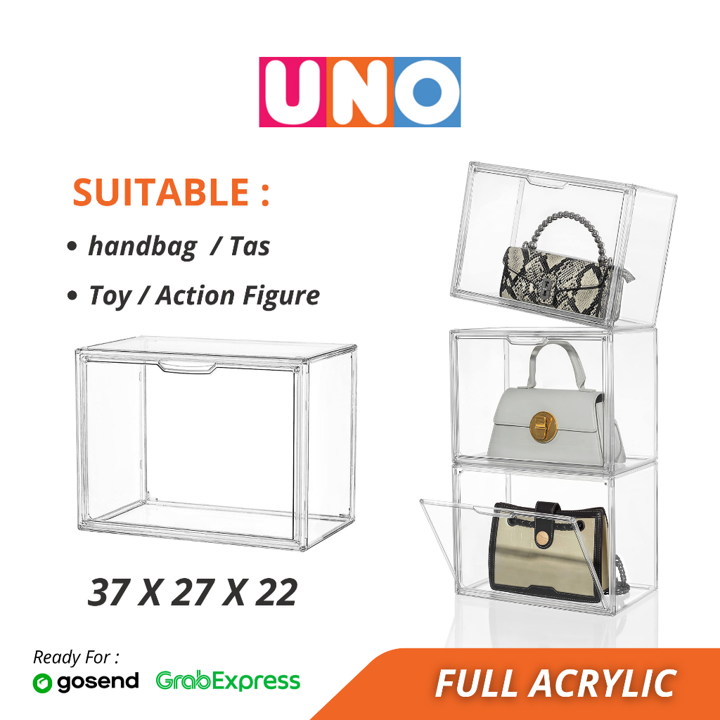 Acrylic Box For Action Figures / bag Box Clear Acrylic Box | Shopee ...