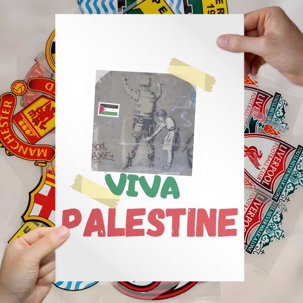 Palestine Viva Palestine Digital DTF Screen Printing Ready to Iron Yourself | Shopee Malaysia