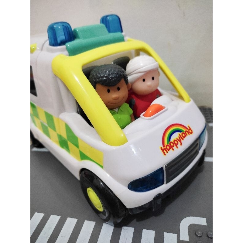ELC Happy Land Ambulance Preloved (Electric Light Up) | Shopee Malaysia