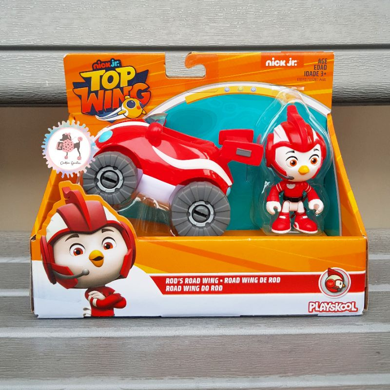 Nickelodeon Top Wing Rod's Road Wing Vehicle and Figure | Shopee Malaysia