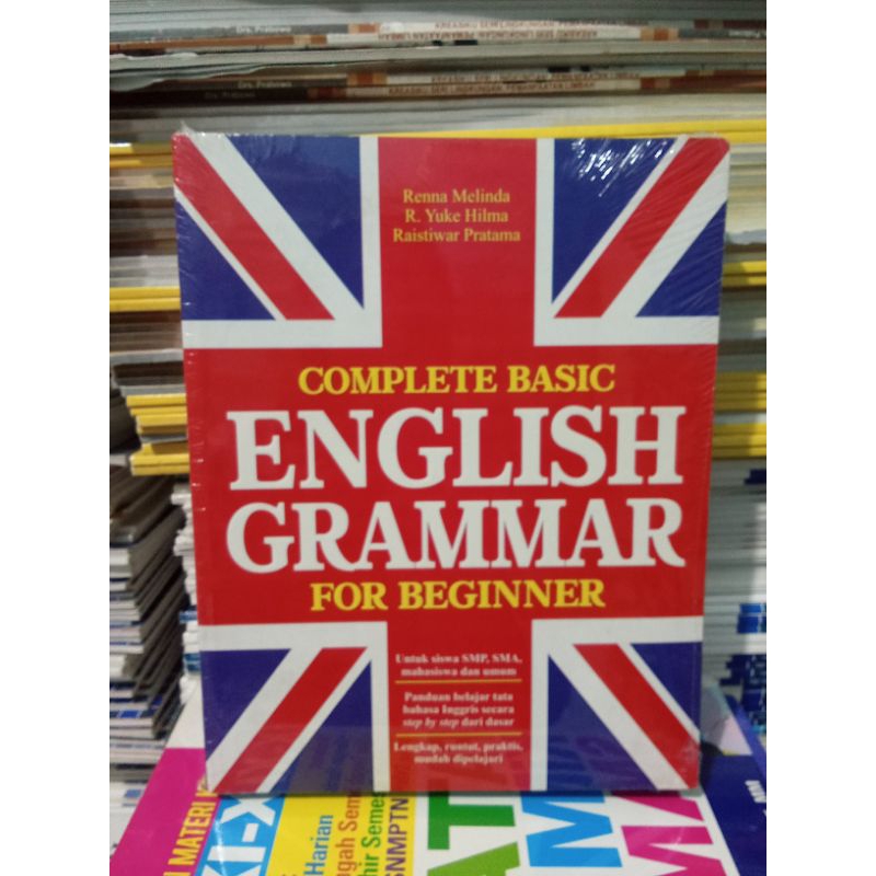 Complete BASIC ENGLISH GRAMMAR FOR BEGINNER BOOK FOR ORIGINAL SMP HIGH SCHOOL STUDENTS | Shopee ...