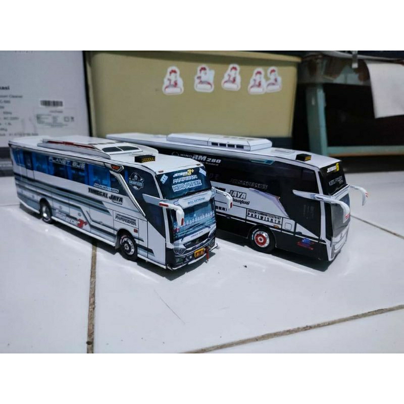 Miniature Bus KIDS PANDA JB5 Takumi edition initial D/PaperBus ...
