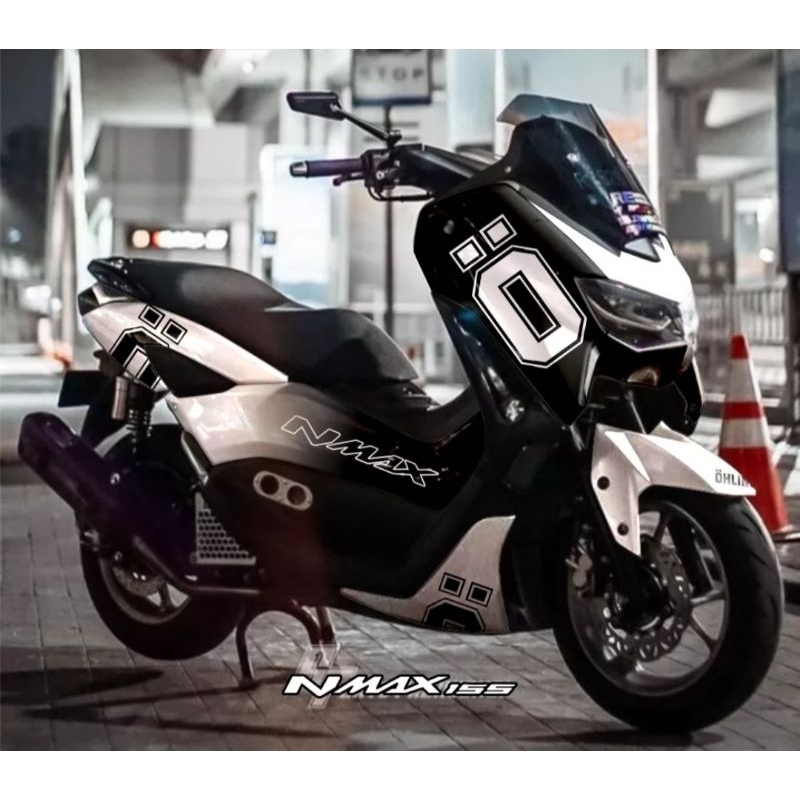 Nmax Decal full body striping nmax new connected 155 new nmax sticker ...