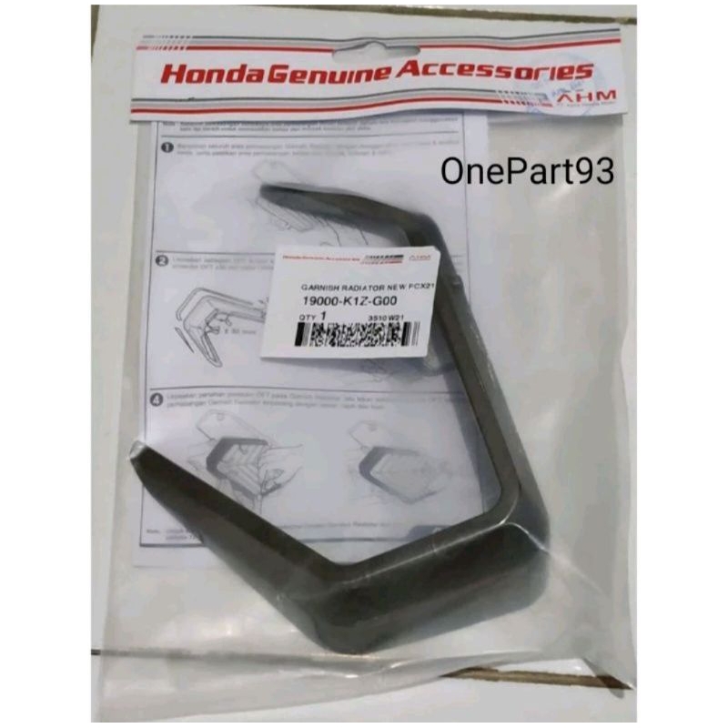 Original Honda Vario 160 PCX 160 ADV 160 Radiator Decoration Garnish ...