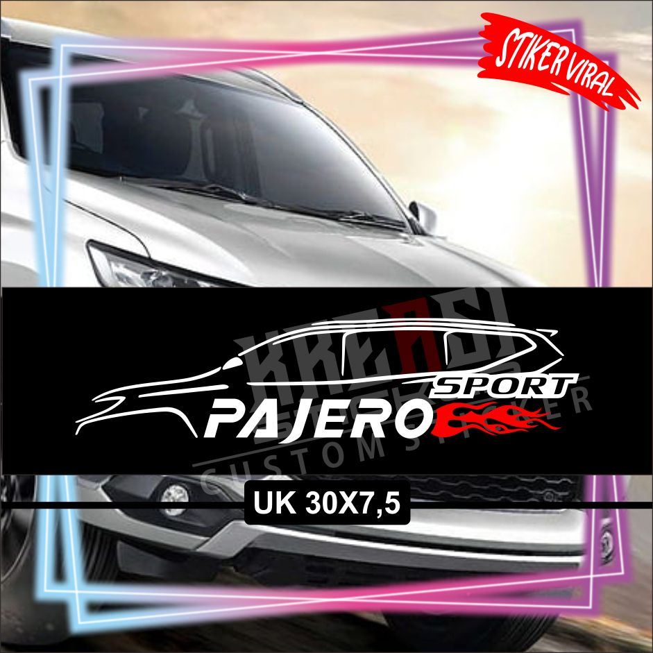 Pajero SPORT Sticker PAJERO Sticker INDONESIA FAMILY Sticker PIF PAJERO ...