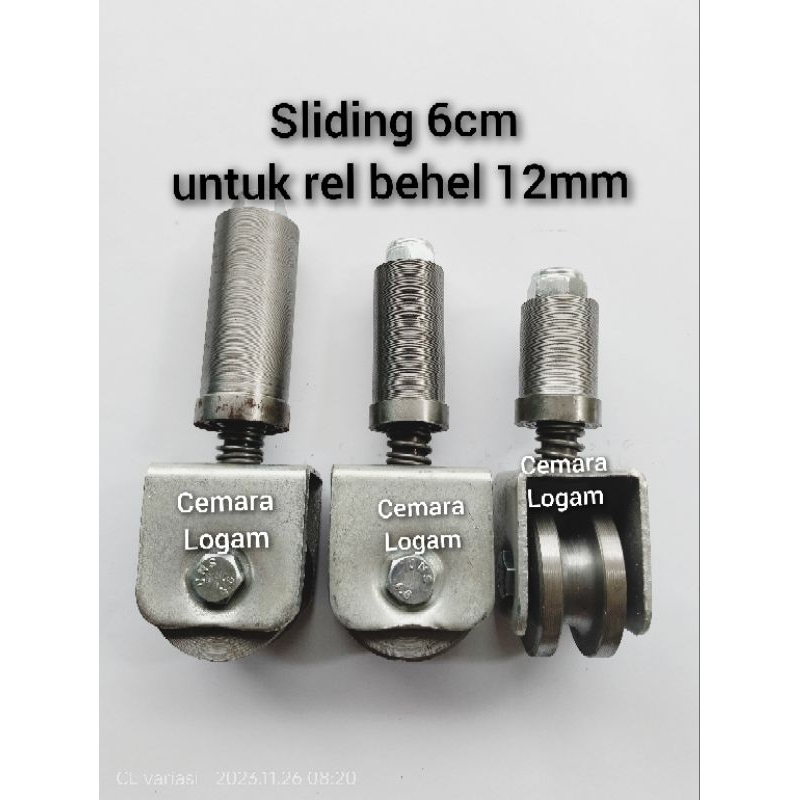 6cm sliding wheels, super axles, folding and swivel push iron gates ...