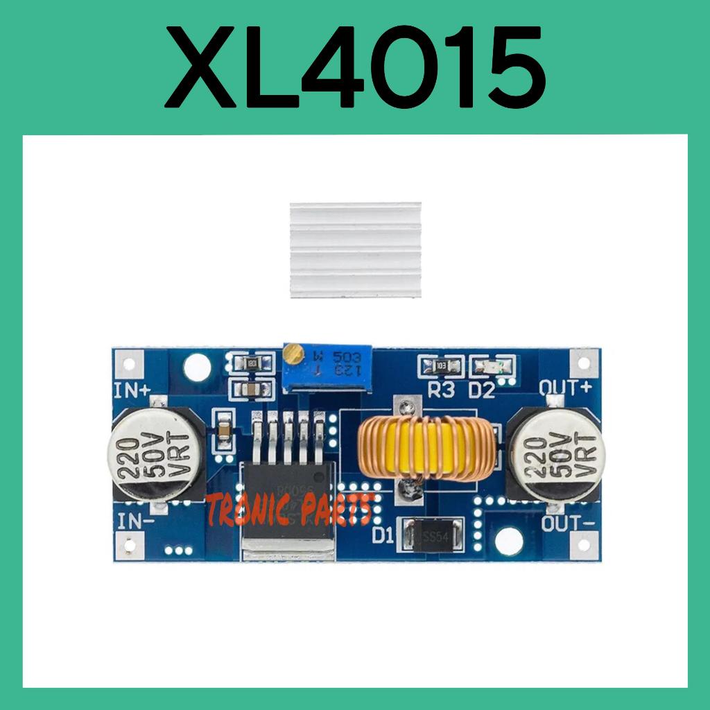 XL4015 DC-DC Step Down 5A Buck Converter Voltage Module + Heatsink | Shopee Malaysia