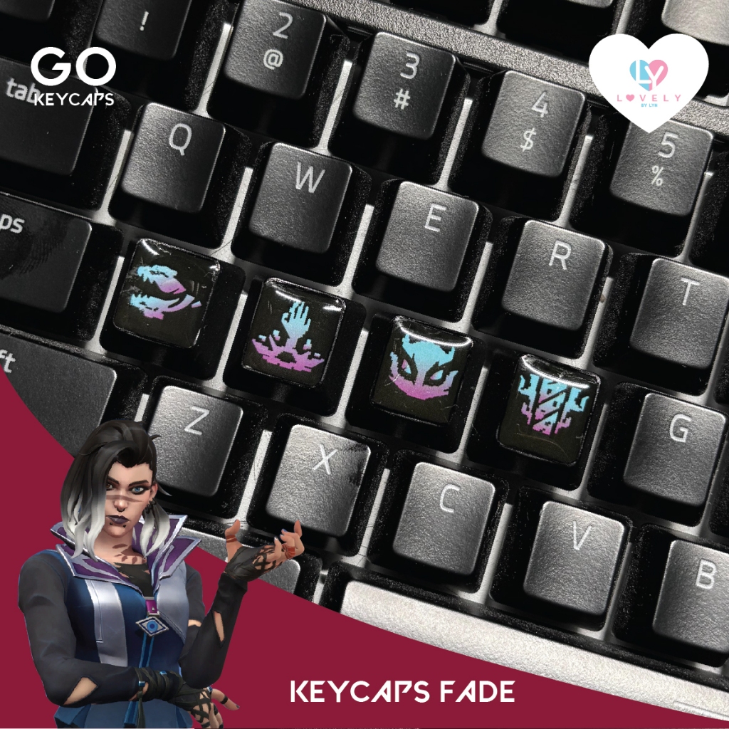 Keycaps PBT Valo Fade Ability | Go KEYCAPS | Shopee Malaysia