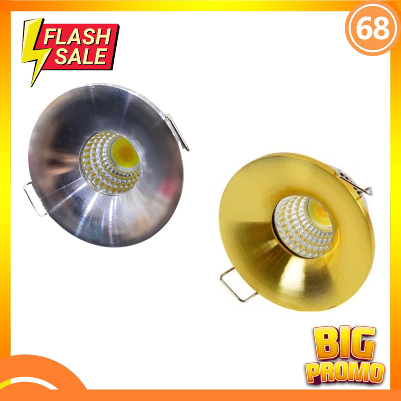 3w COB Mini LED Downlight 3w Spotlight 3color/Tri-Colour | Shopee Malaysia