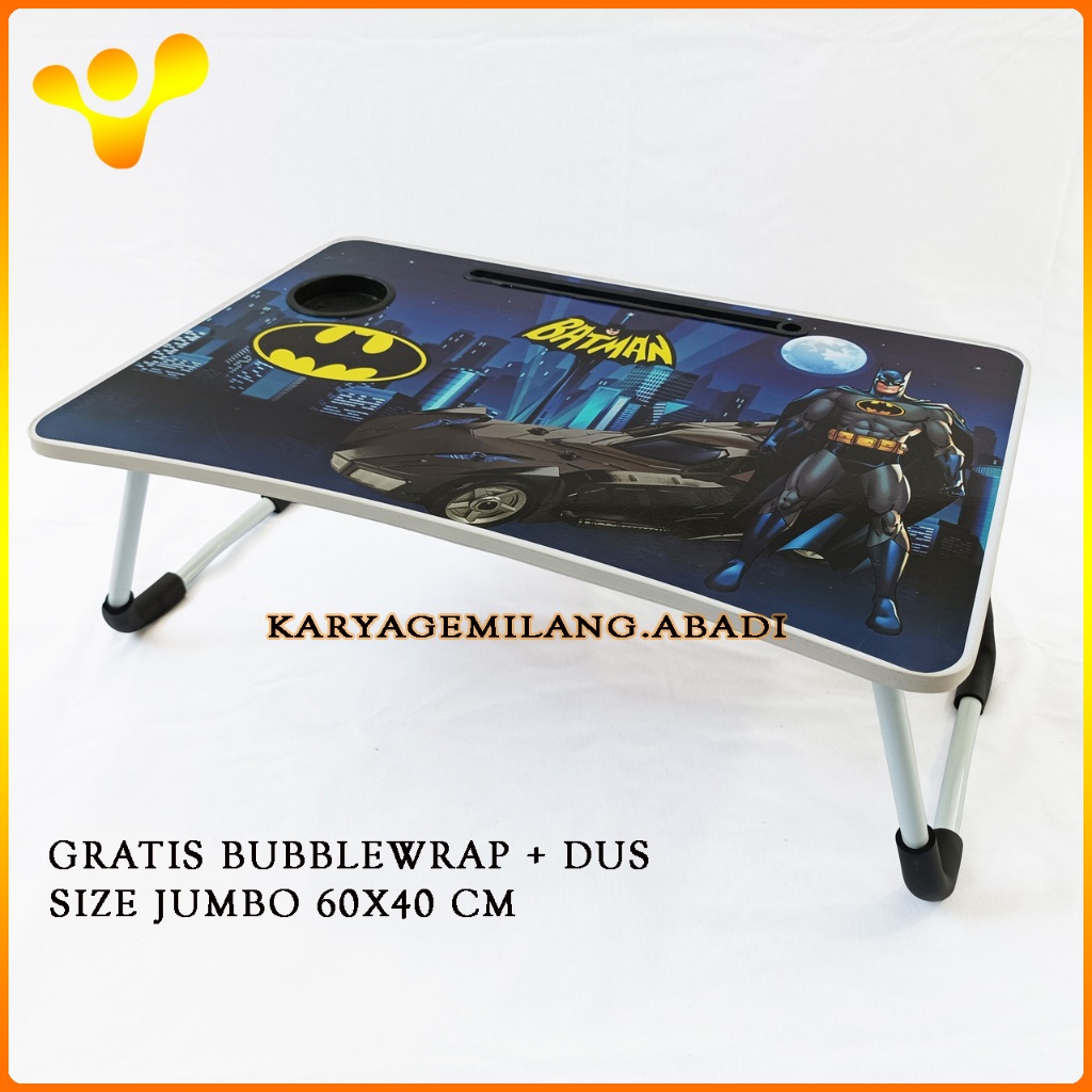 Large folding study table 60x40 cm Batman character folding laptop ...
