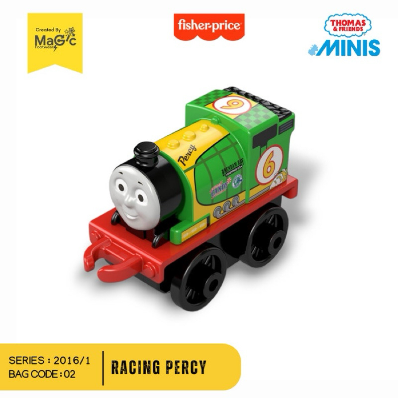 Thomas & Friends Minis - Racing Percy - Series 2016/1 02 | Shopee Malaysia