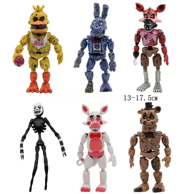 Five Night AT Freddy FNAF Freddy,Foxy,chica,bonnie action fugure Unit ...