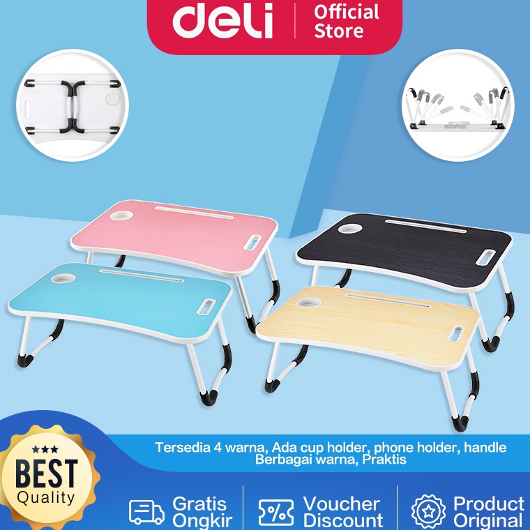 Ba72 Vusign Folding Table/Colorful Folding Laptop Study Table With Cup ...