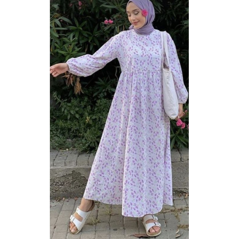 Zara RAYON GAMIS/RAYON DRESS | Shopee Malaysia